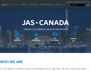 JAS Canada Inc. | Logistics Search